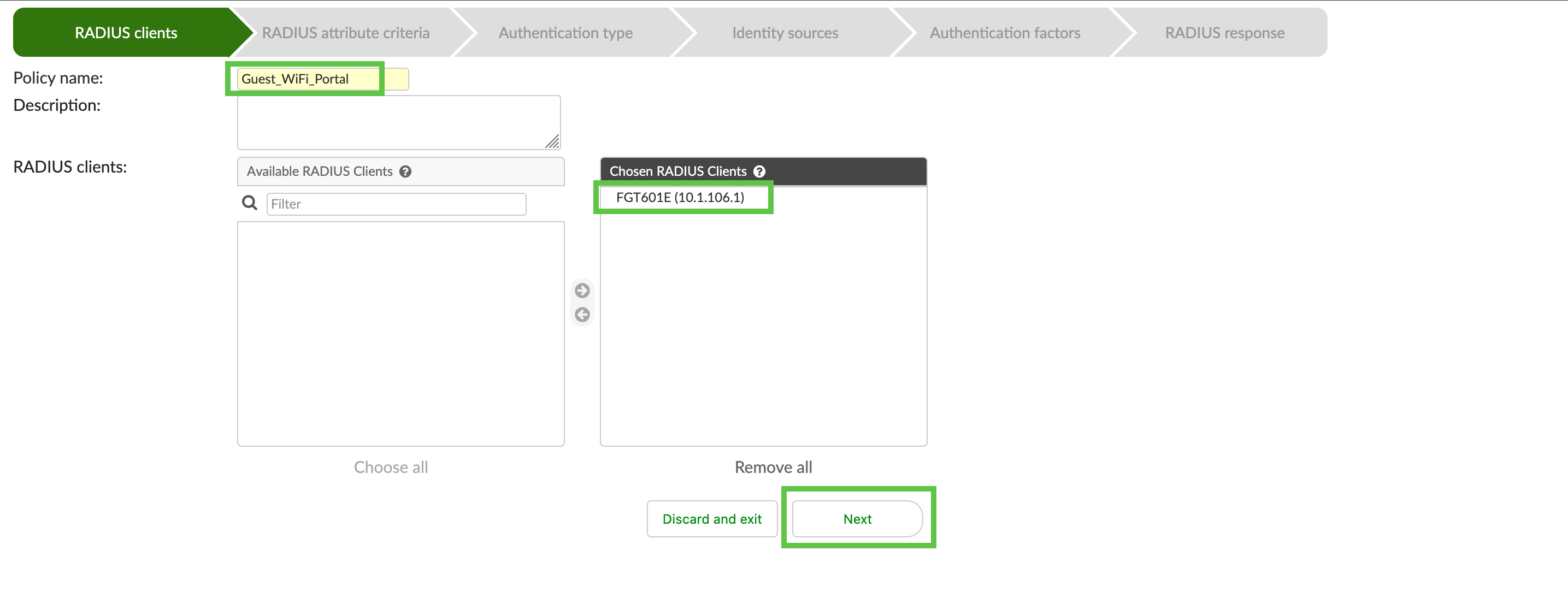FortiGate WiFi Guest Portal using FortiAuthenticator – InfoSec Monkey